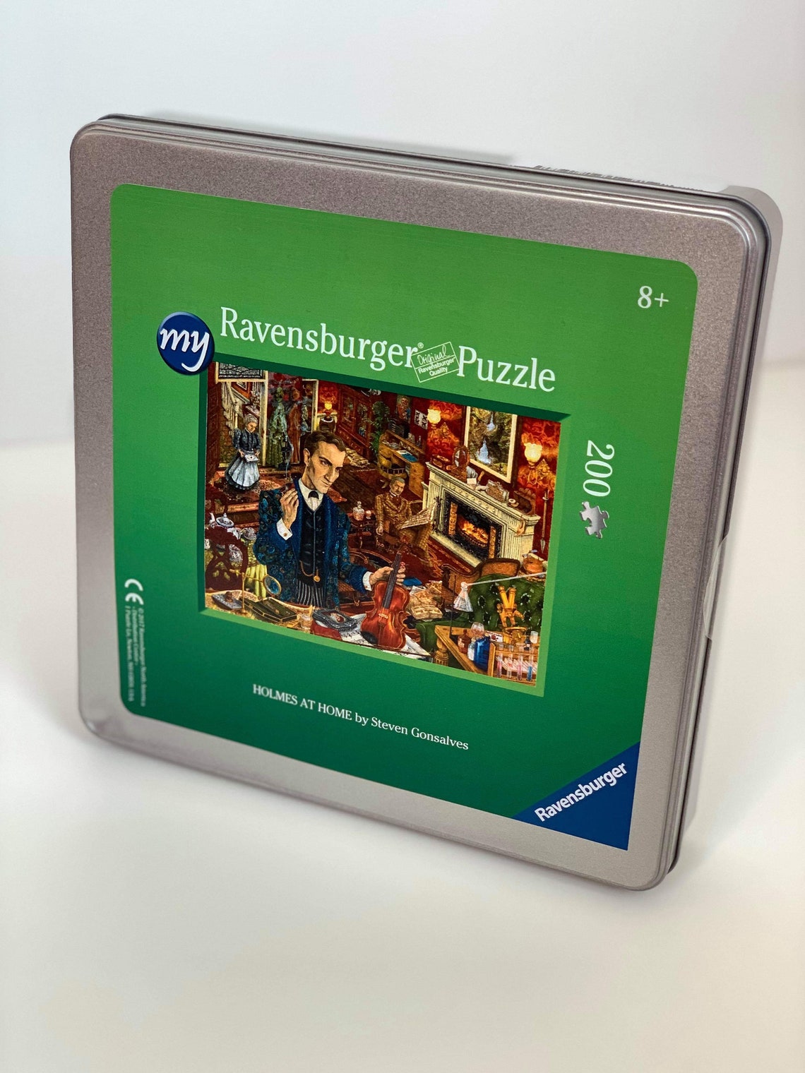 Sherlock Holmes 200 Piece Jigsaw Puzzle, HOLMES AT HOME by Steven ...