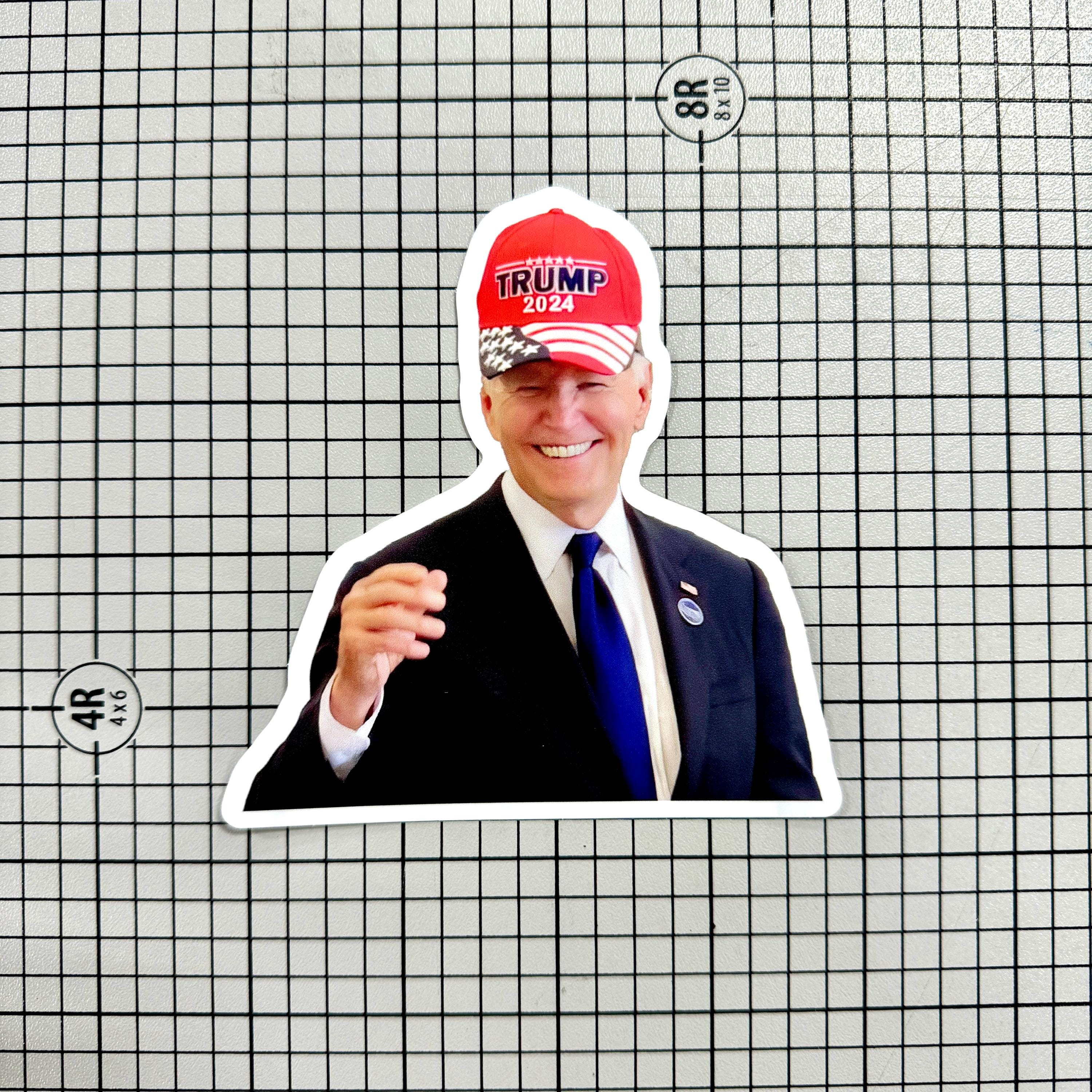 Biden Wears Trump 2024 Hat - Decal Pack - Biden's Bipartisan Blunder ...