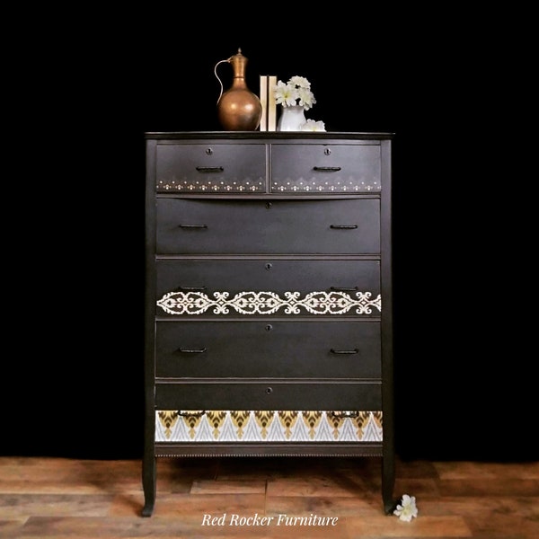 Tall Chest of Drawers - Etsy