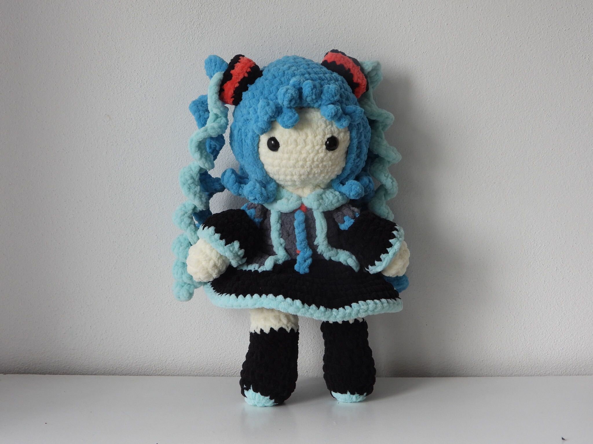 Hatsune Miku Plush Crochet Toy Amigurumi Plushie - Etsy