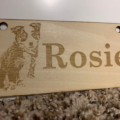 Personalized Pet Crate Sign Personalized Hanging Crate Tag - Etsy