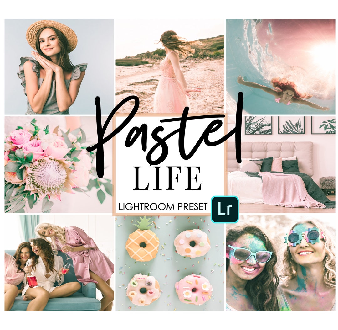 3 Mobile Lightroom Preset Pastel Life SET OF 3 Mobile Presets Instagram ...