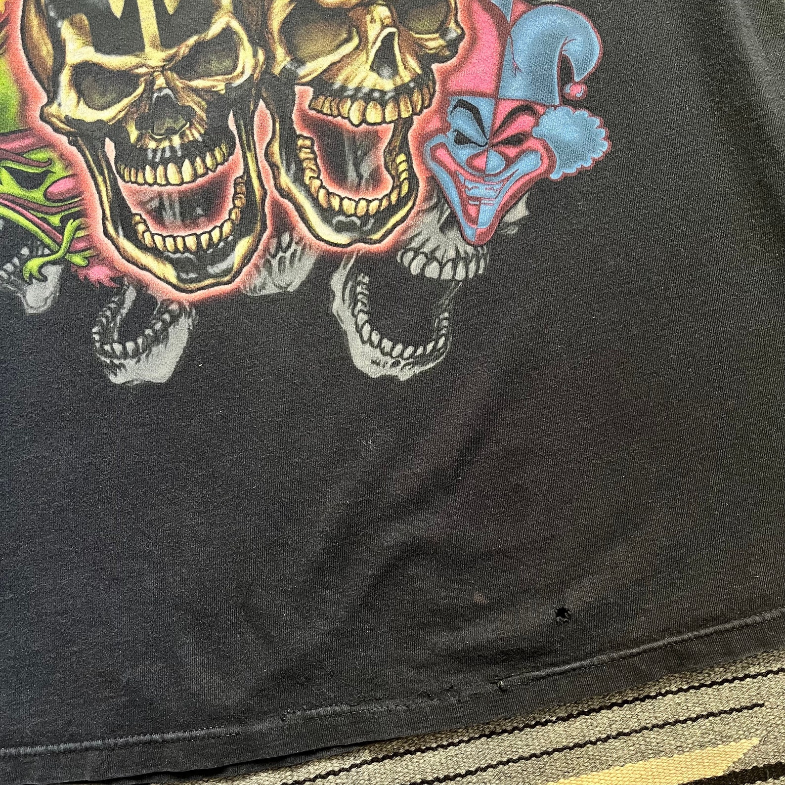 Vintage Y2K Insane Clown Posse the Posse Lives Black T Shirt Horror Rap ...