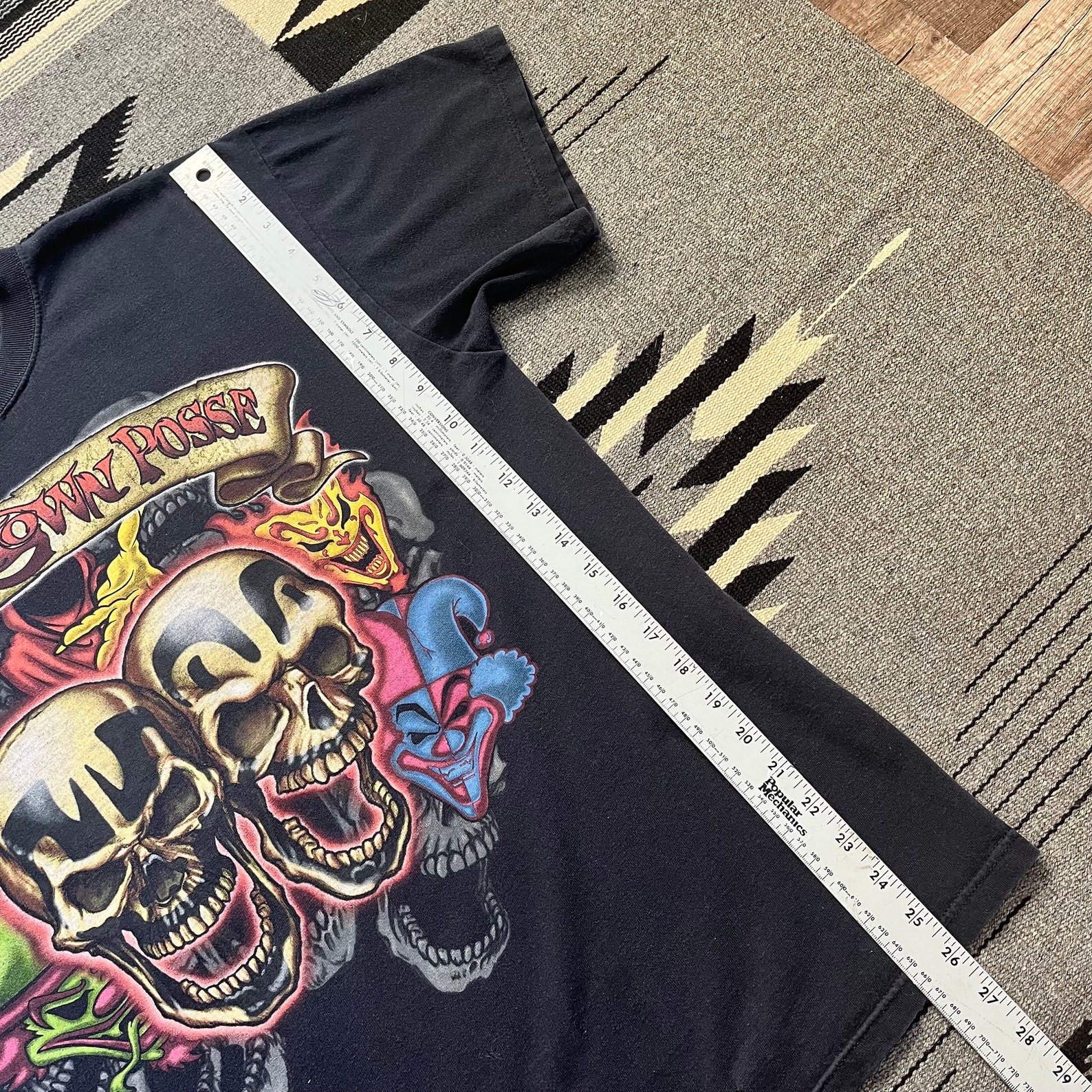 Vintage Y2K Insane Clown Posse the Posse Lives Black T Shirt Horror Rap ...