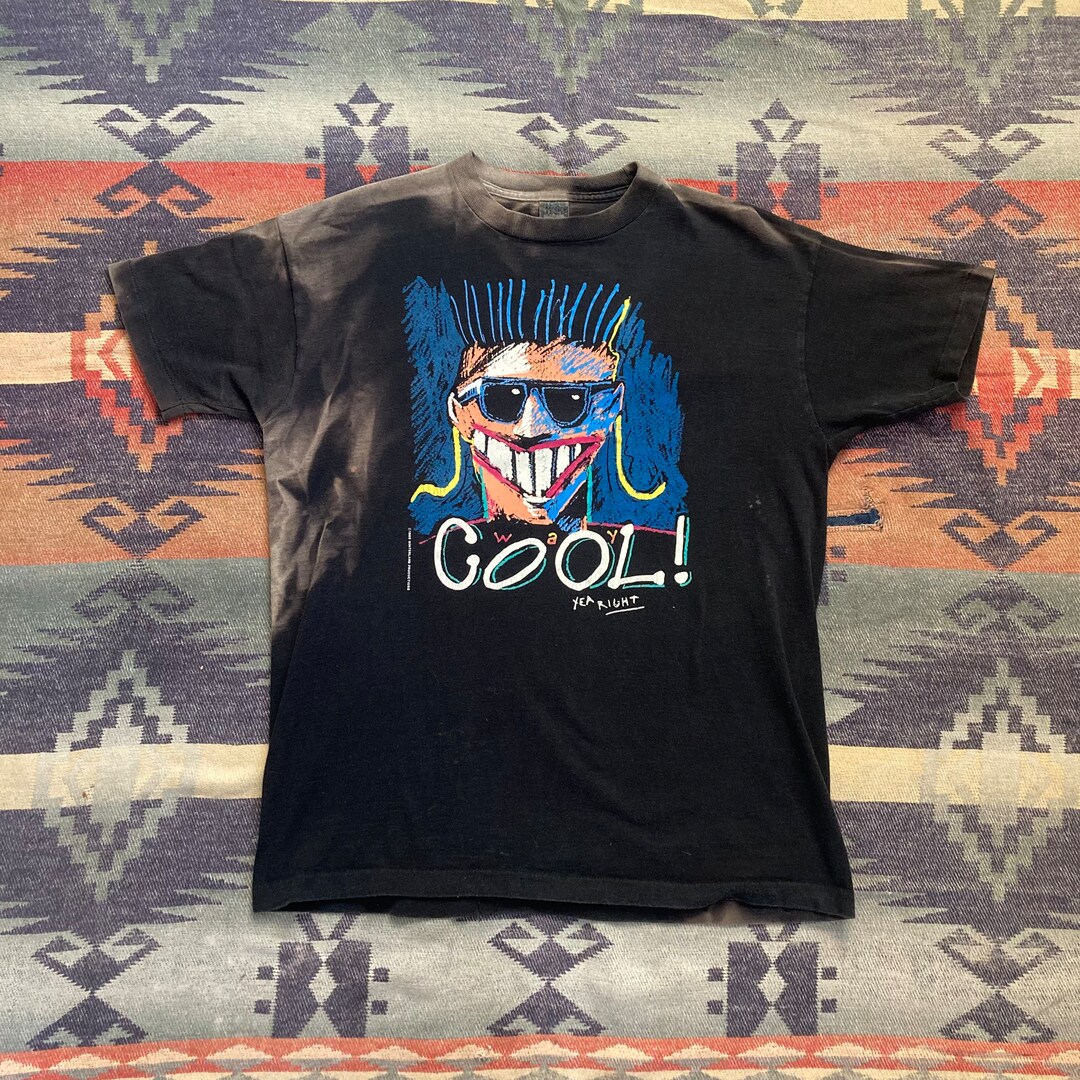 Vintage 80s Way Cool Yeah Right Winterland Productions Crazy - Etsy