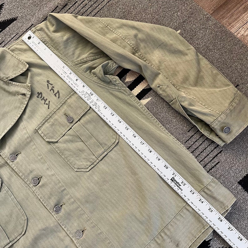 Vintage 1940s WWII US Army HBT First Pattern Jacket 13 Star - Etsy