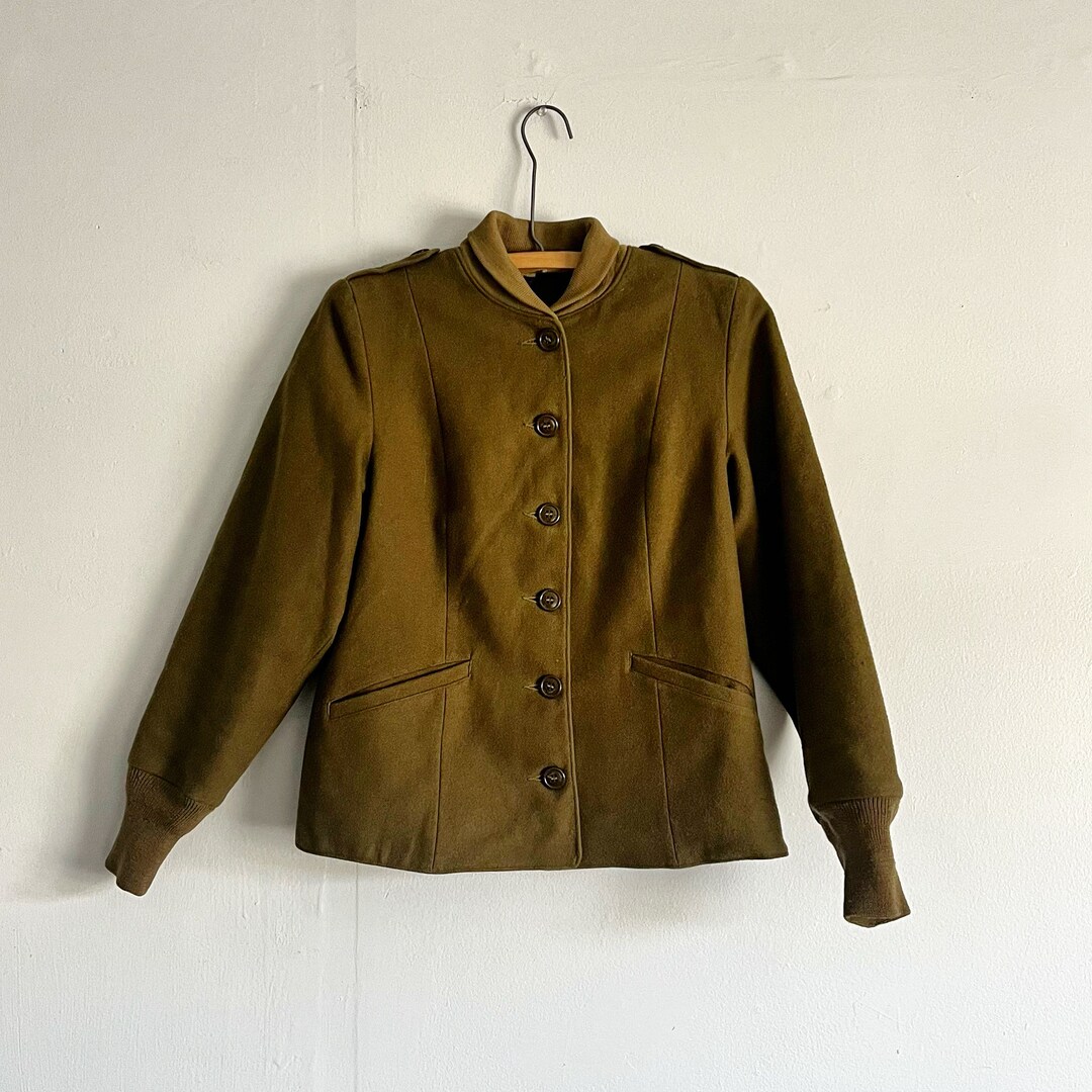 Vintage 1940s WWII Womens Bomber Military Jacket M44 Liner - Etsy
