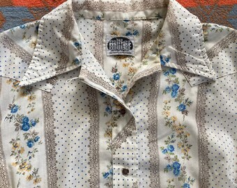 70s Miller Shirt - Etsy