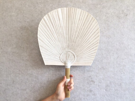 Korean Artisan's Handcraft Fan / Paper Bamboo Fan | Etsy