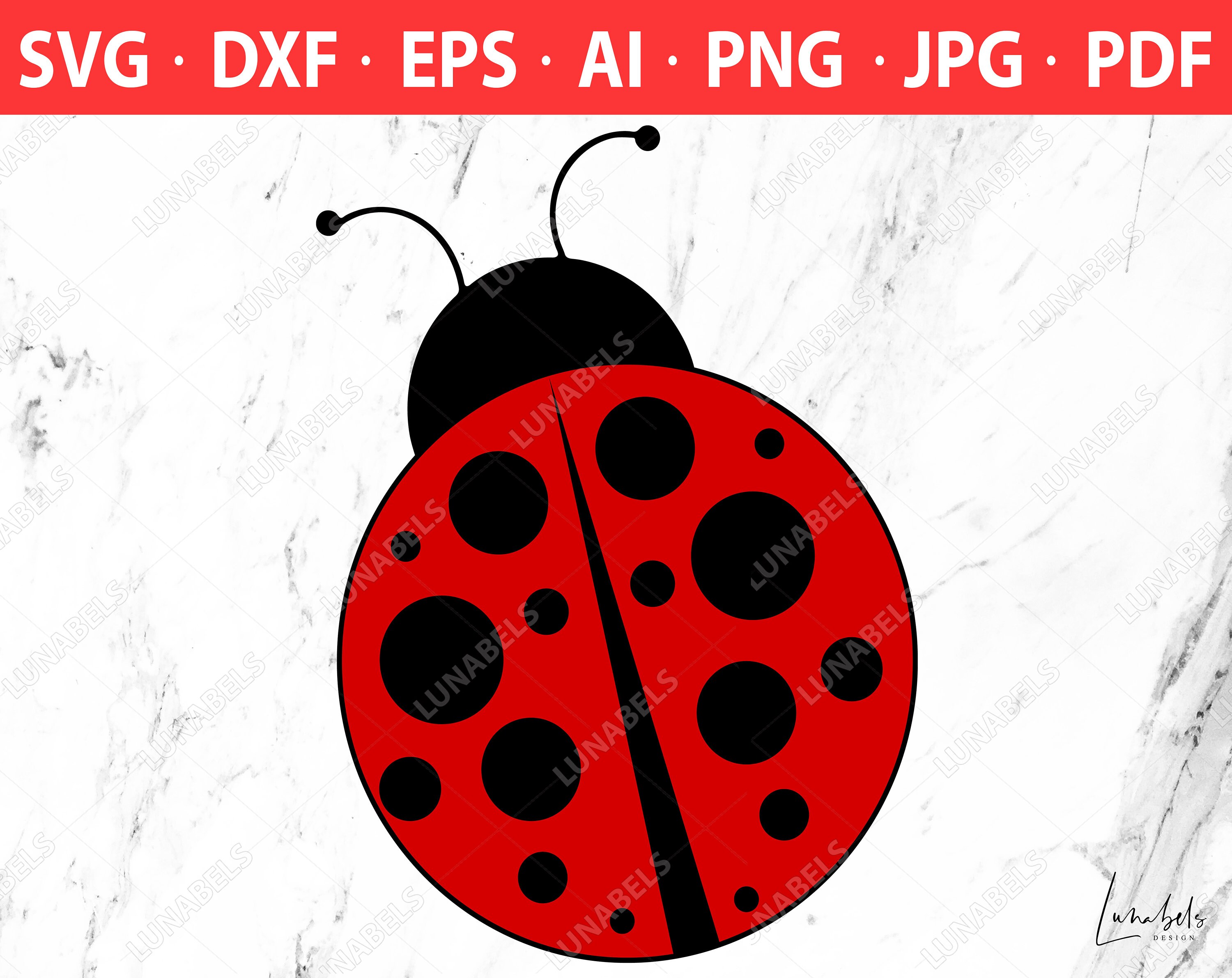 Ladybug Svg Lady Bug Svg Beetle Svg Ladybug Clipartlove - Etsy