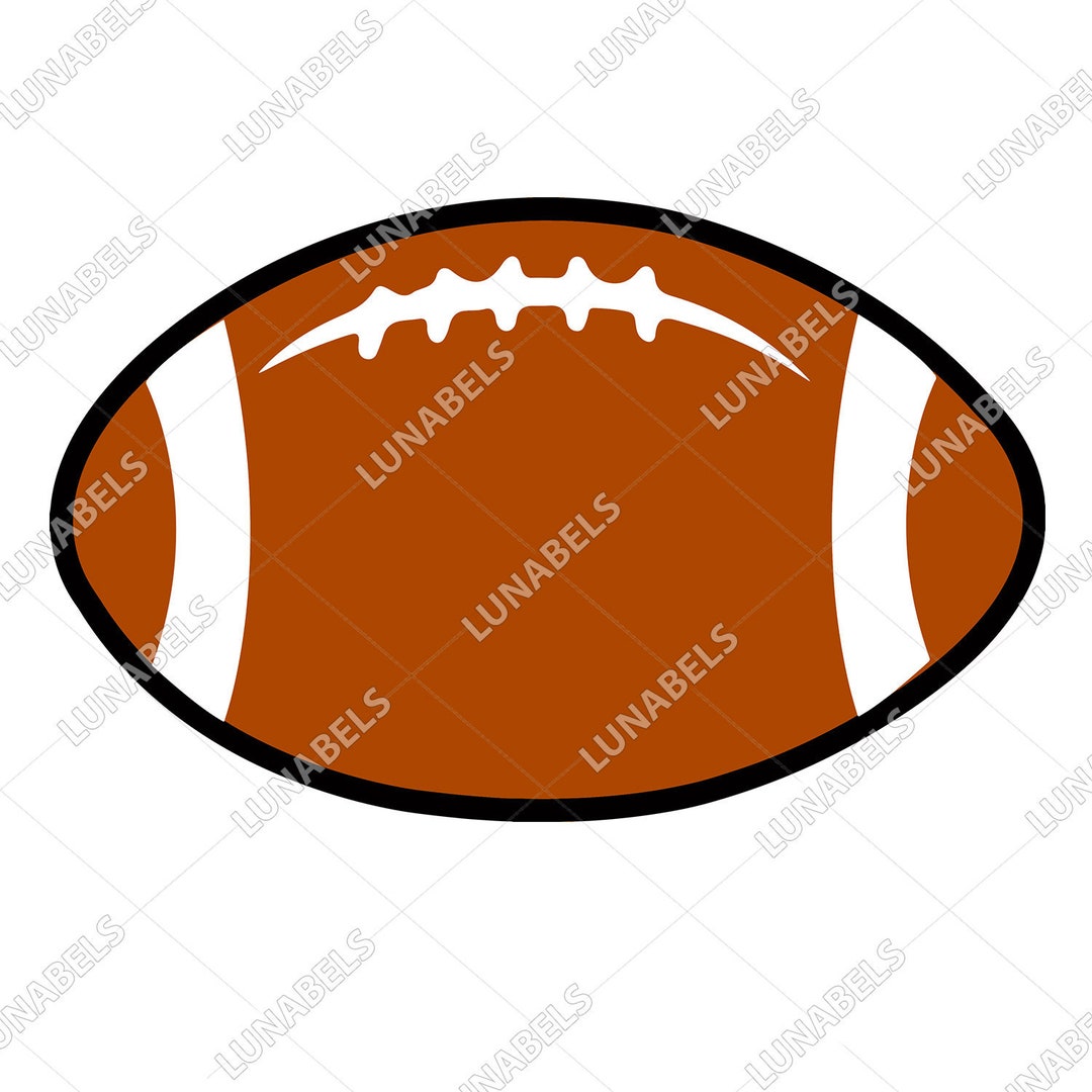 Football SVG, Football, Dxf, Eps, Png, Football Cut File, Outline ...