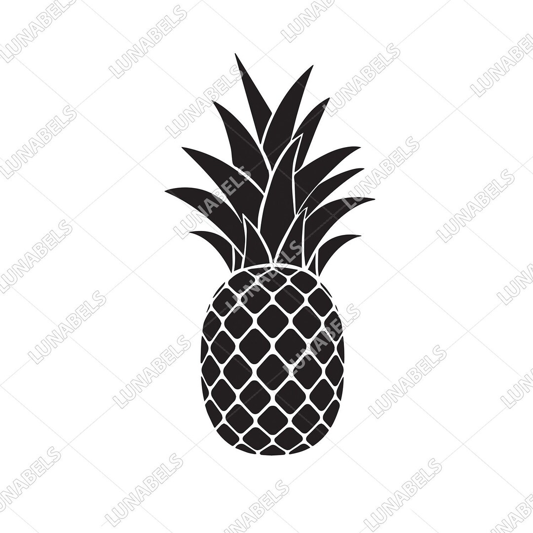 Pineapple Svg, Pineapple Svg Cut Files, Cricut, Silhouette, Pineapple ...