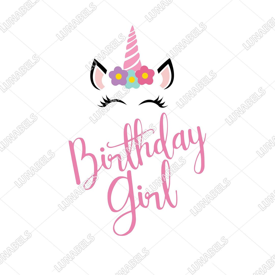 Unicorn, Unicorn Svg, Unicorn Clipart, Unicorn Birthday Svg, Unicorn ...