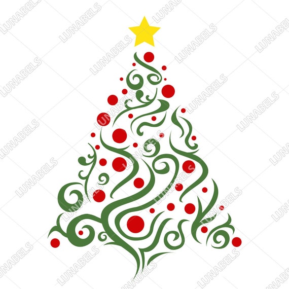 Christmas Tree Star Clipart