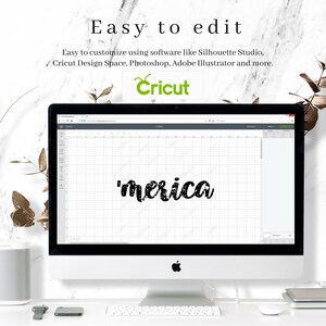 Merica Svg, Merica Distressed Font, Merica Clipart, 4th of July Svg ...