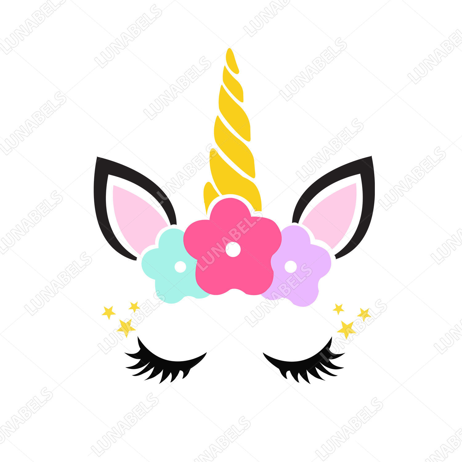 Unicorn SVG Unicorn Unicorn Clip Art Unicorn Head Svg - Etsy
