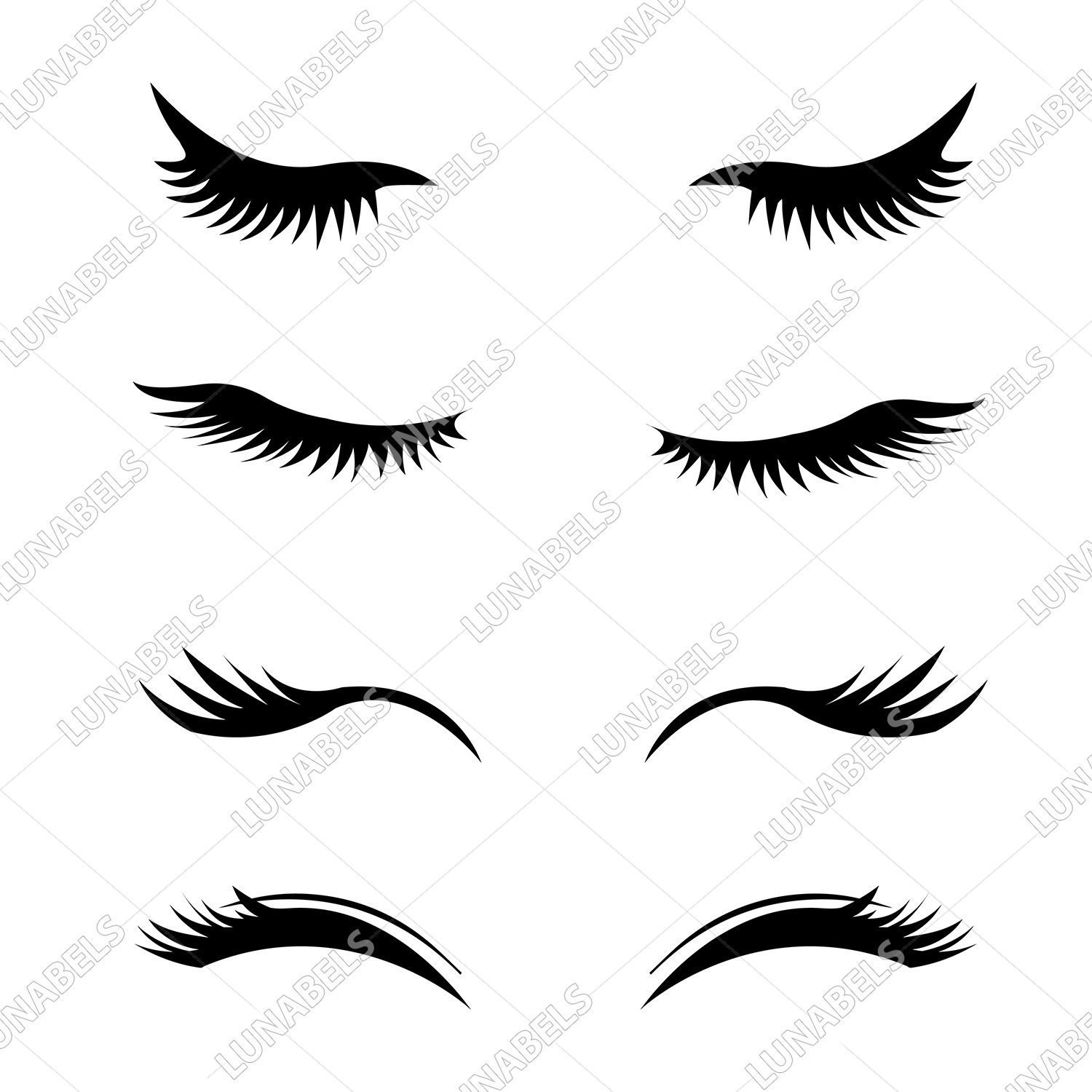 Clipart Fake Eyelashes