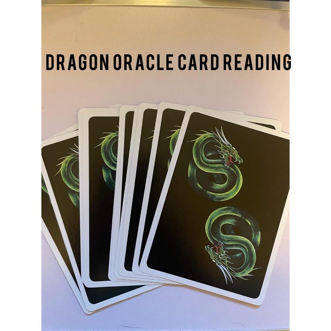 Dragon Oracle Card Reading - Etsy