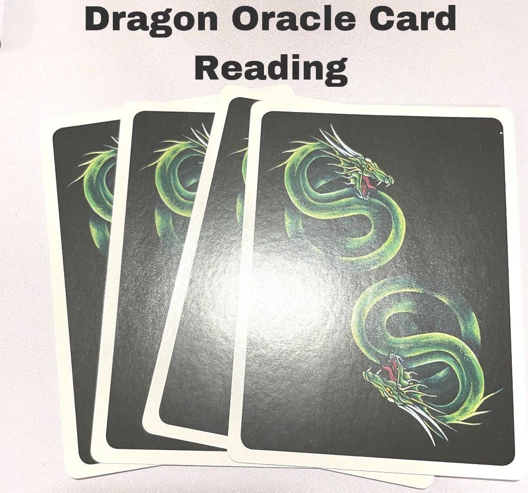 Dragon Oracle Card Reading - Etsy