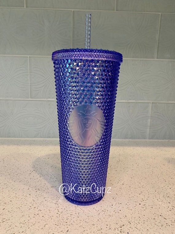 Starbucks Bling Studded Translucent Blue Cold Cup 2021 Limited Edition ...
