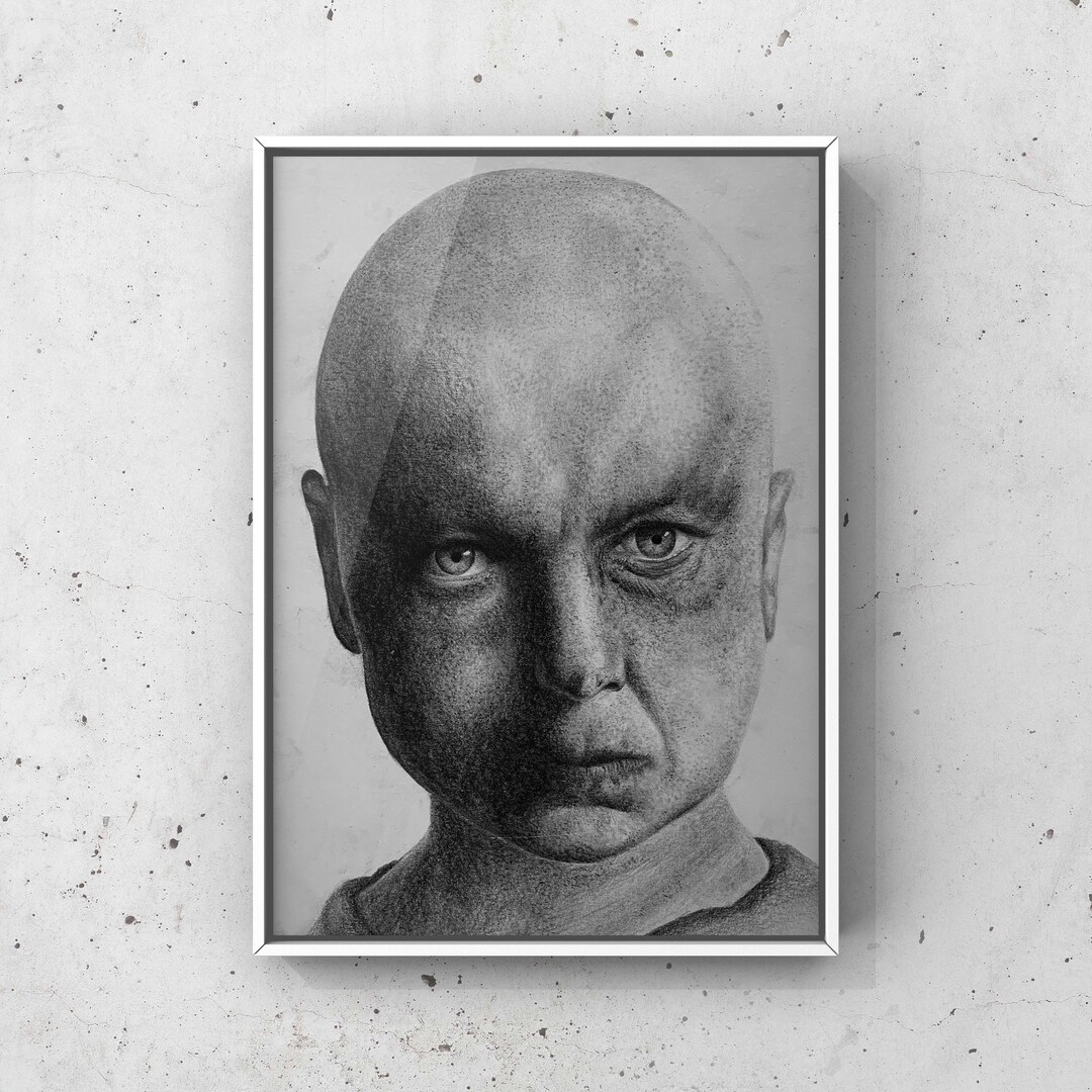 Alpha Pencil Drawing - Etsy