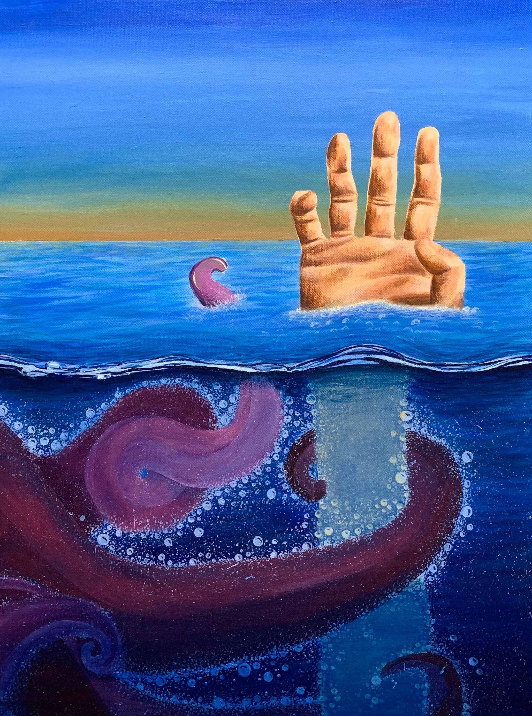 Drowning Painting