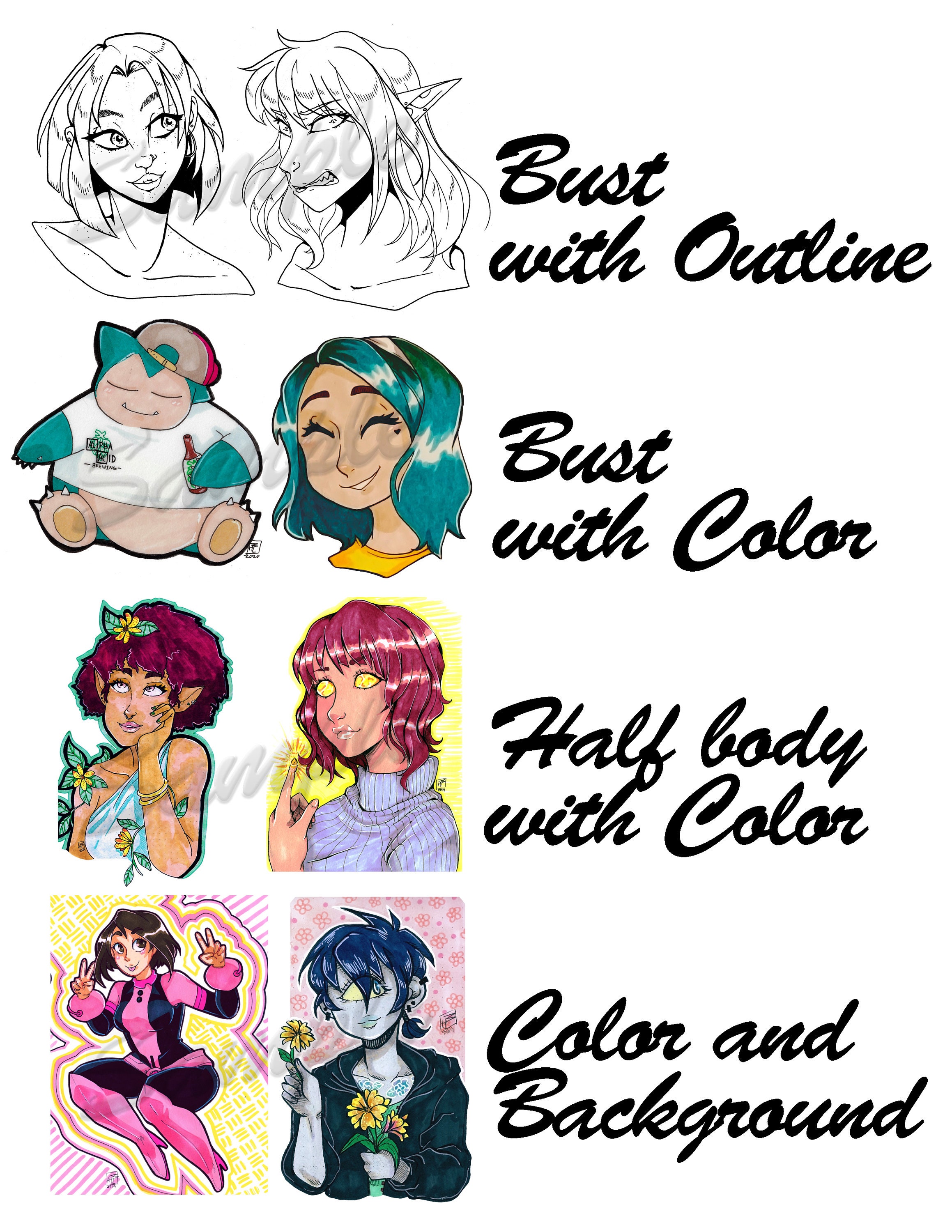 Custom Digital Commissions - Etsy