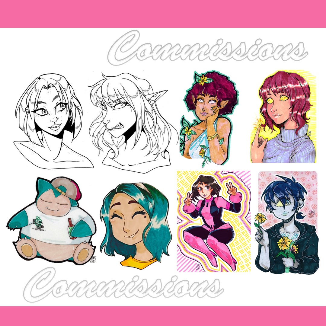 Custom Digital Commissions - Etsy