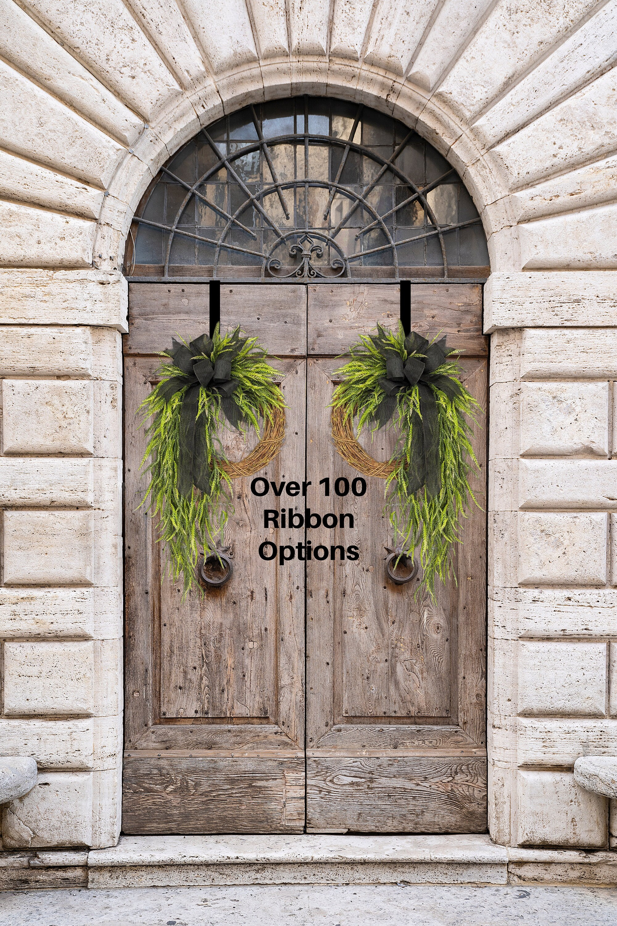 Elegant Door Wreath/xl Wreath/every Day Wreath/wreath for Door/year ...