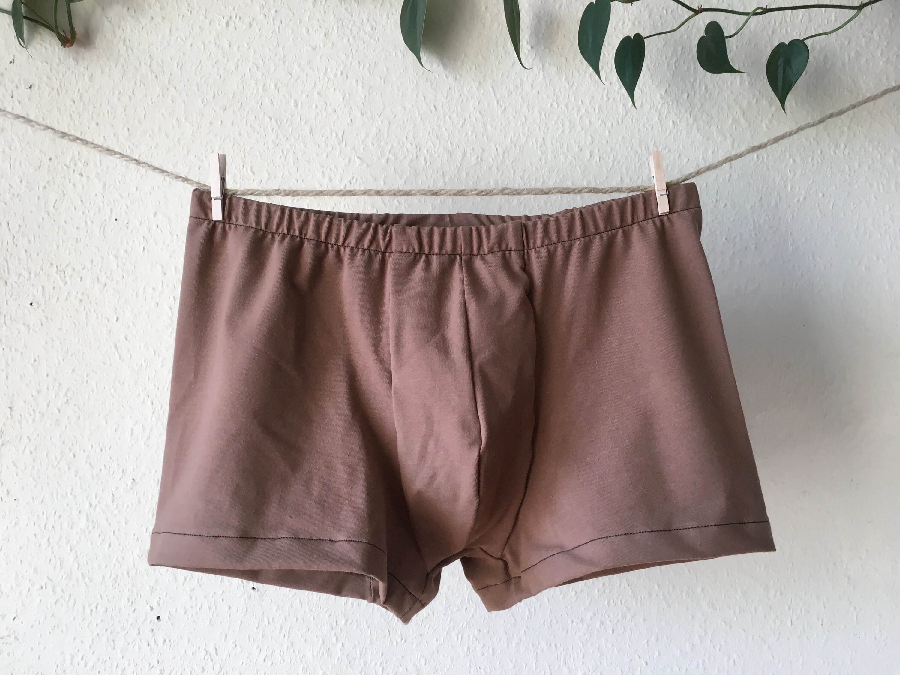 Boxer pantalones cortos Philipp set de 2 hombres marrón claro | Etsy