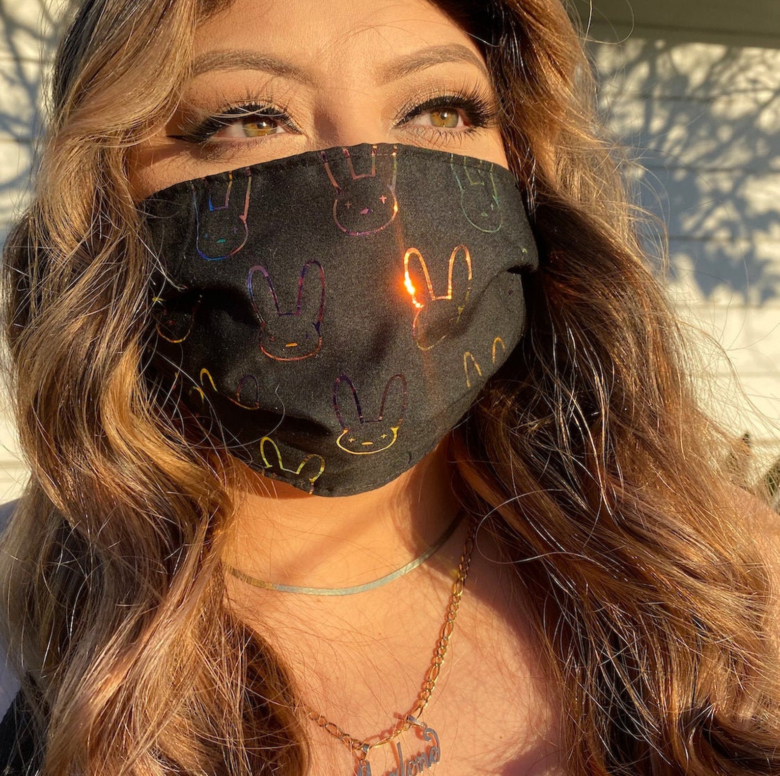 Bad Bunny Mask | Etsy