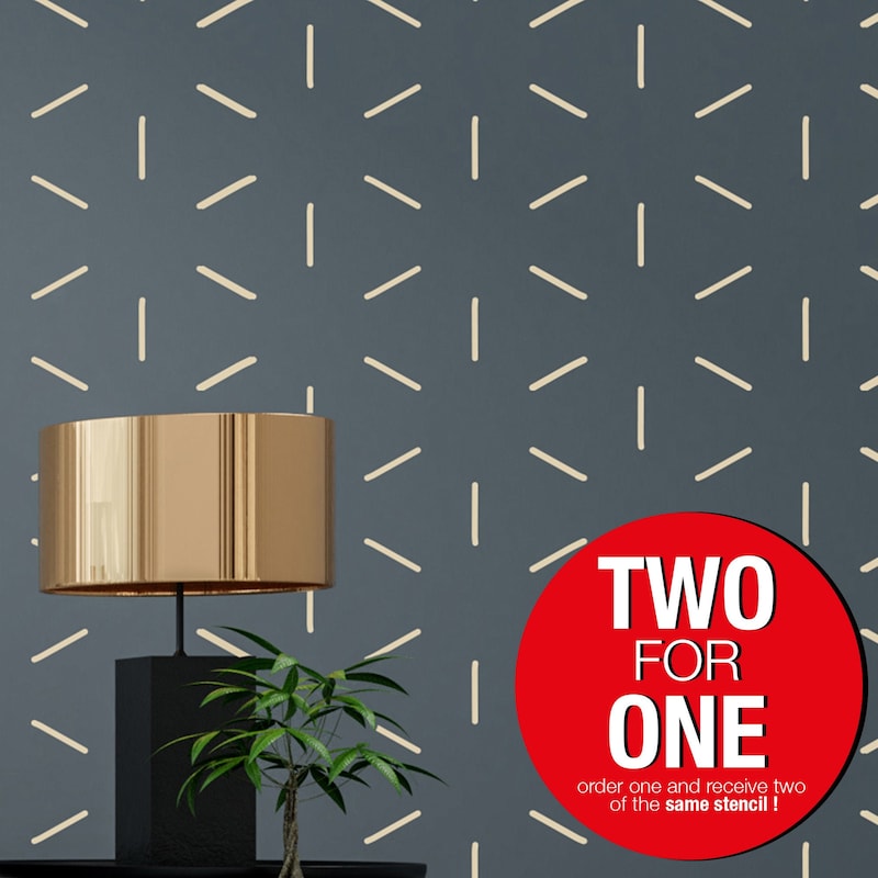 Geometric Stencil - Etsy