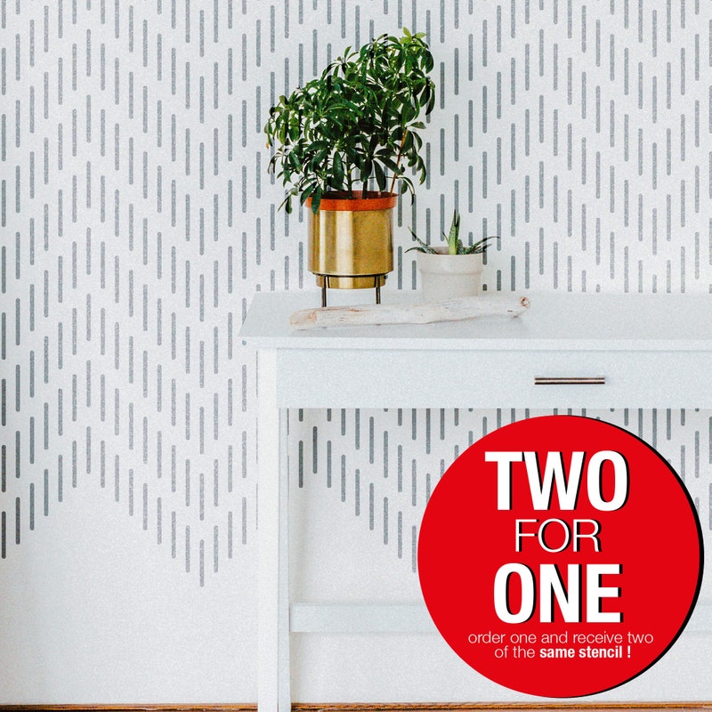 Chevron Painting - Etsy