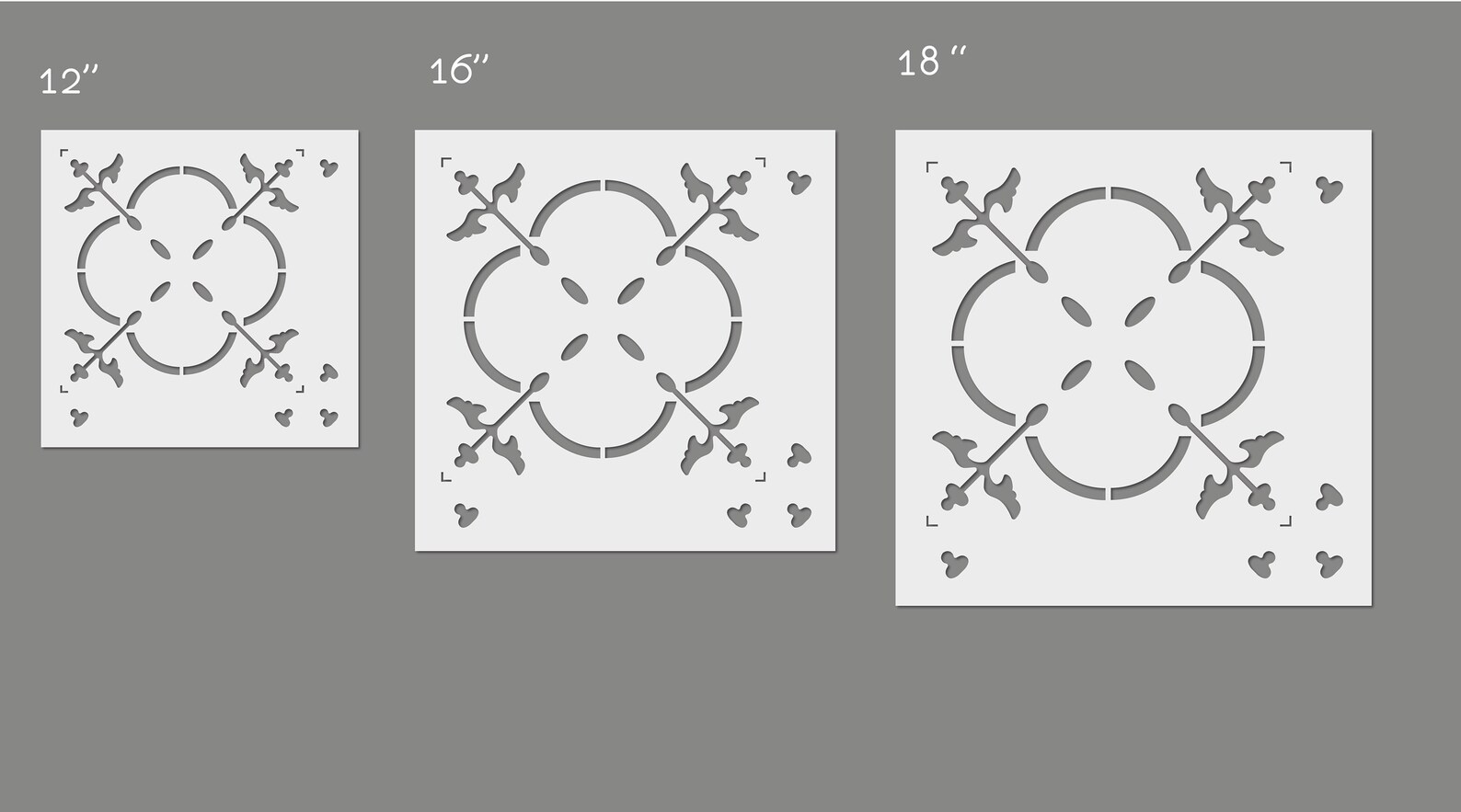 Turquoise TILE STENCIL Modern Stencils for Painting Tiles | Etsy