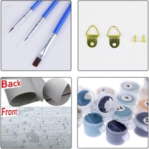 Paint by Numbers Space Astronaut Canvas Painting DIY Paint by Number ...