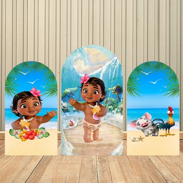 Moana Backdrop - Etsy