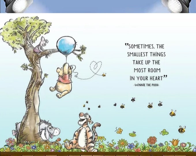 Winnie the Pooh Birthday Welcome Sign, Winnie the Pooh Baby Shower ...