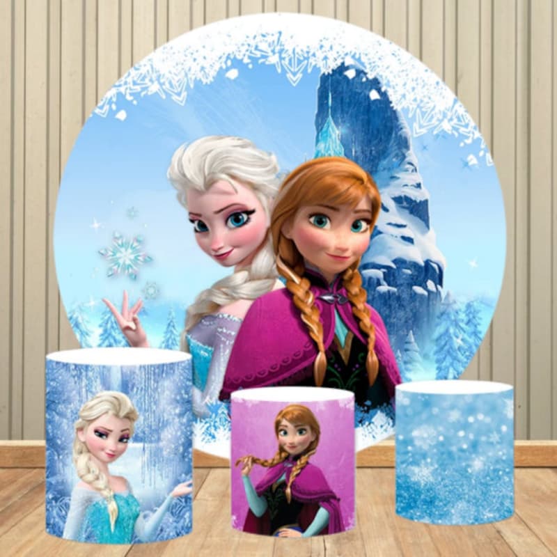 Frozen Backdrop - Etsy