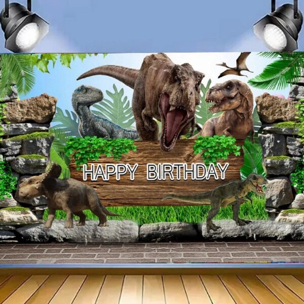 Jurassic Park Theme Baby Shower - Etsy