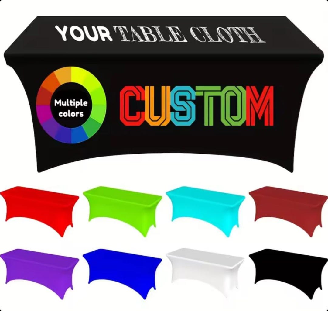 Custom Spandex Table Cover