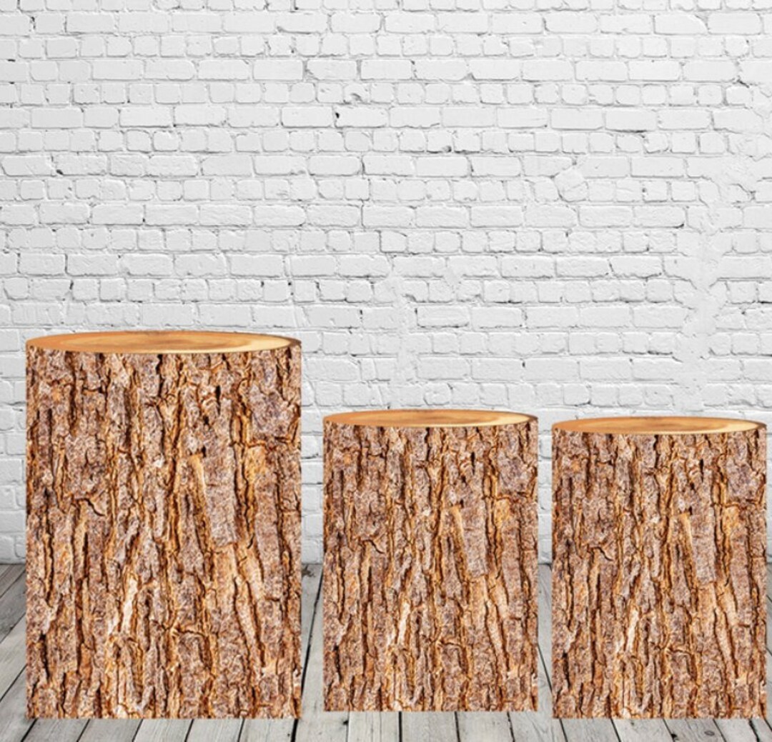 Round Cylinder Plinth Covers Background Elastic Fabric Polyester ...