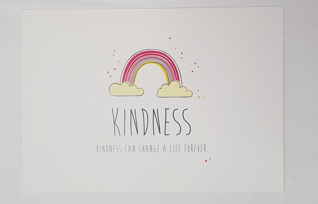 Kindness' Postcard - Etsy UK
