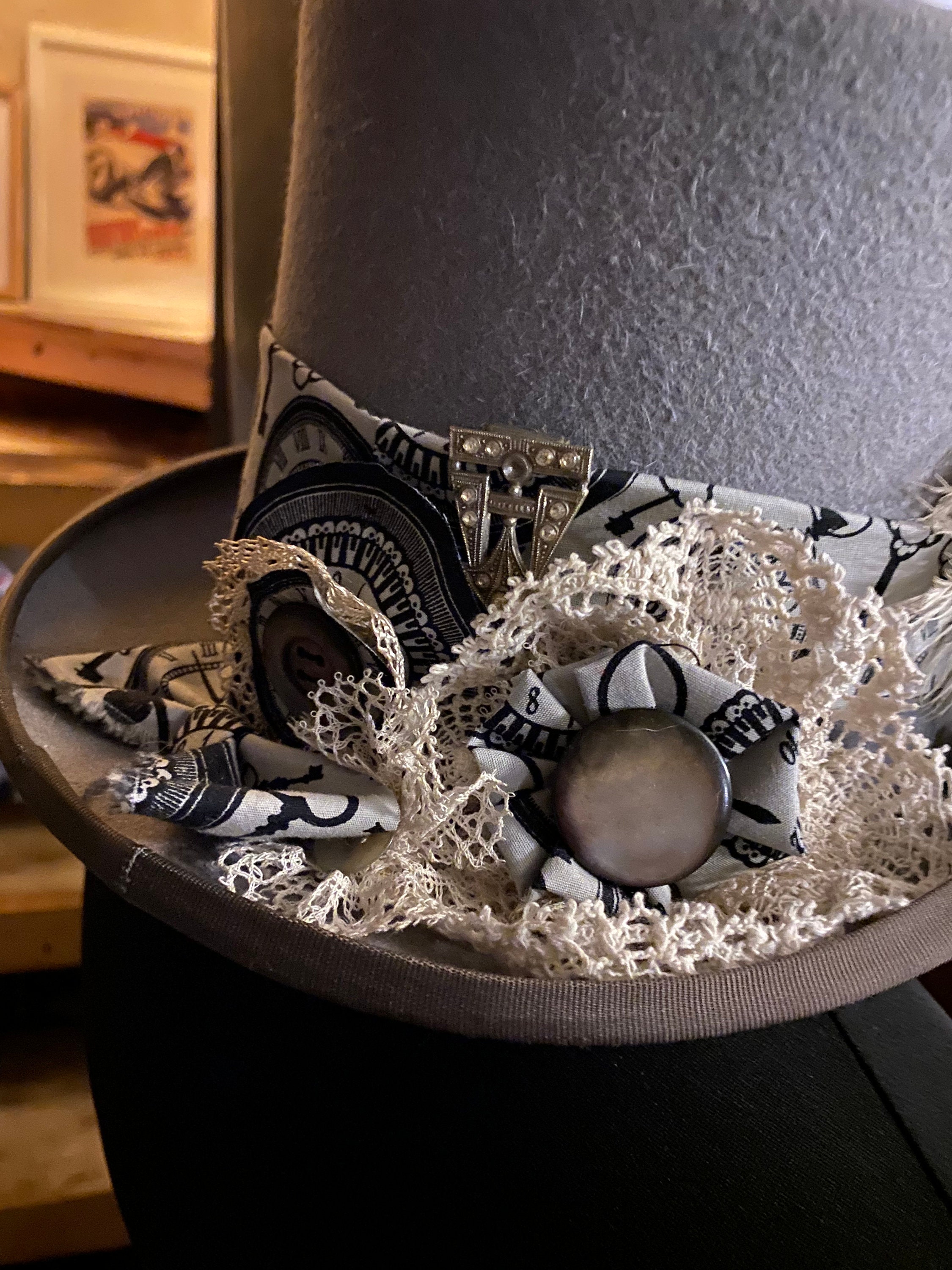 Clock Themed Top Hat - Etsy