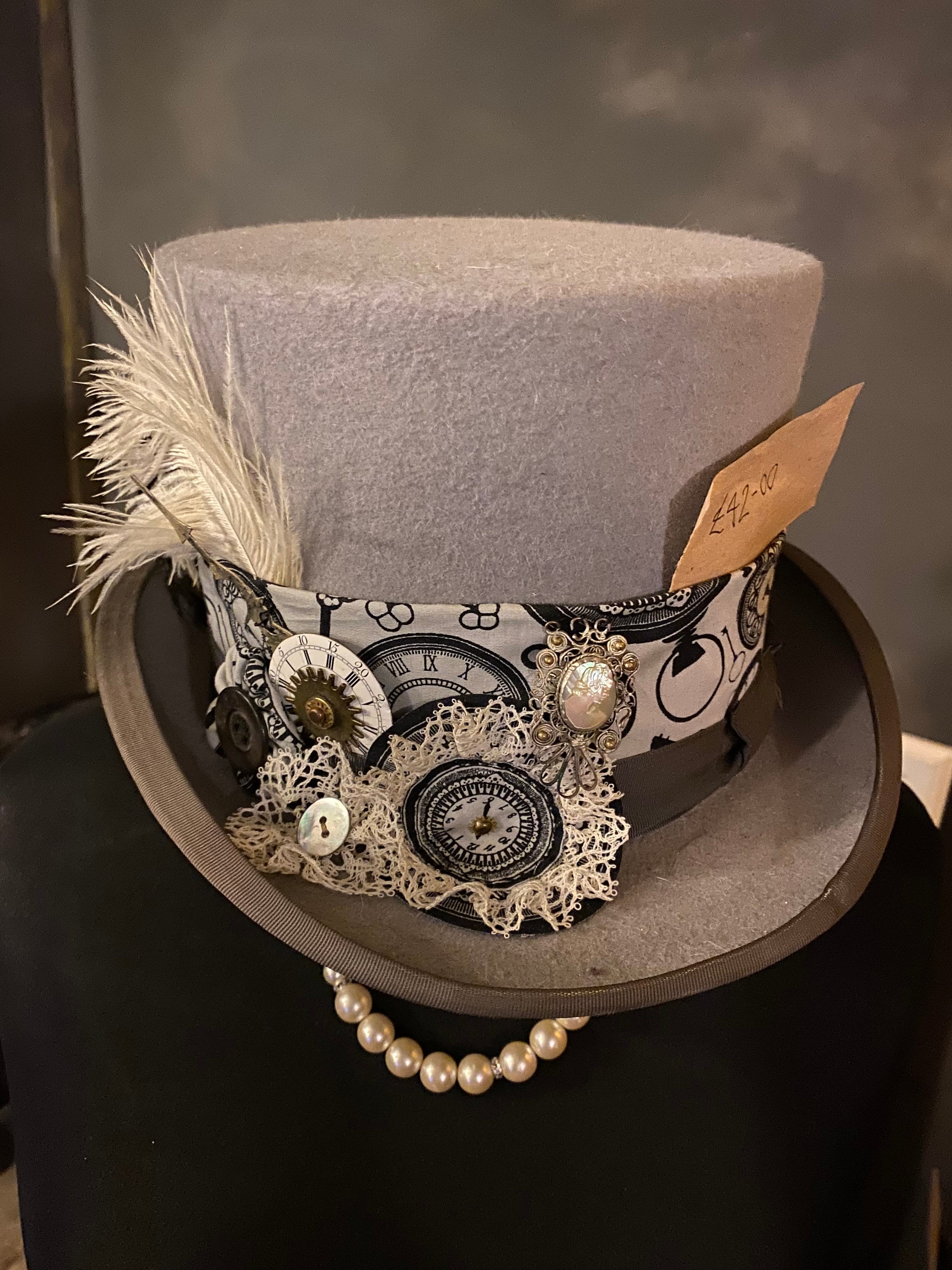 Clock Themed Top Hat - Etsy