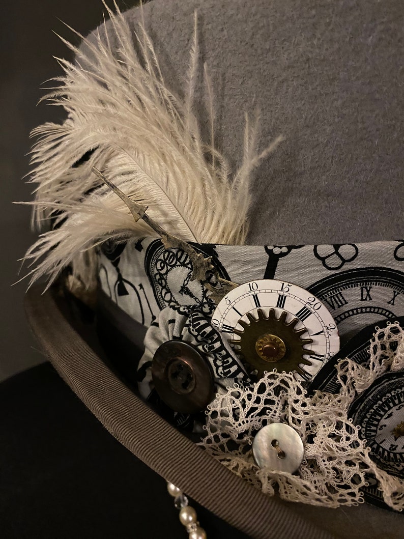 Clock Themed Top Hat - Etsy