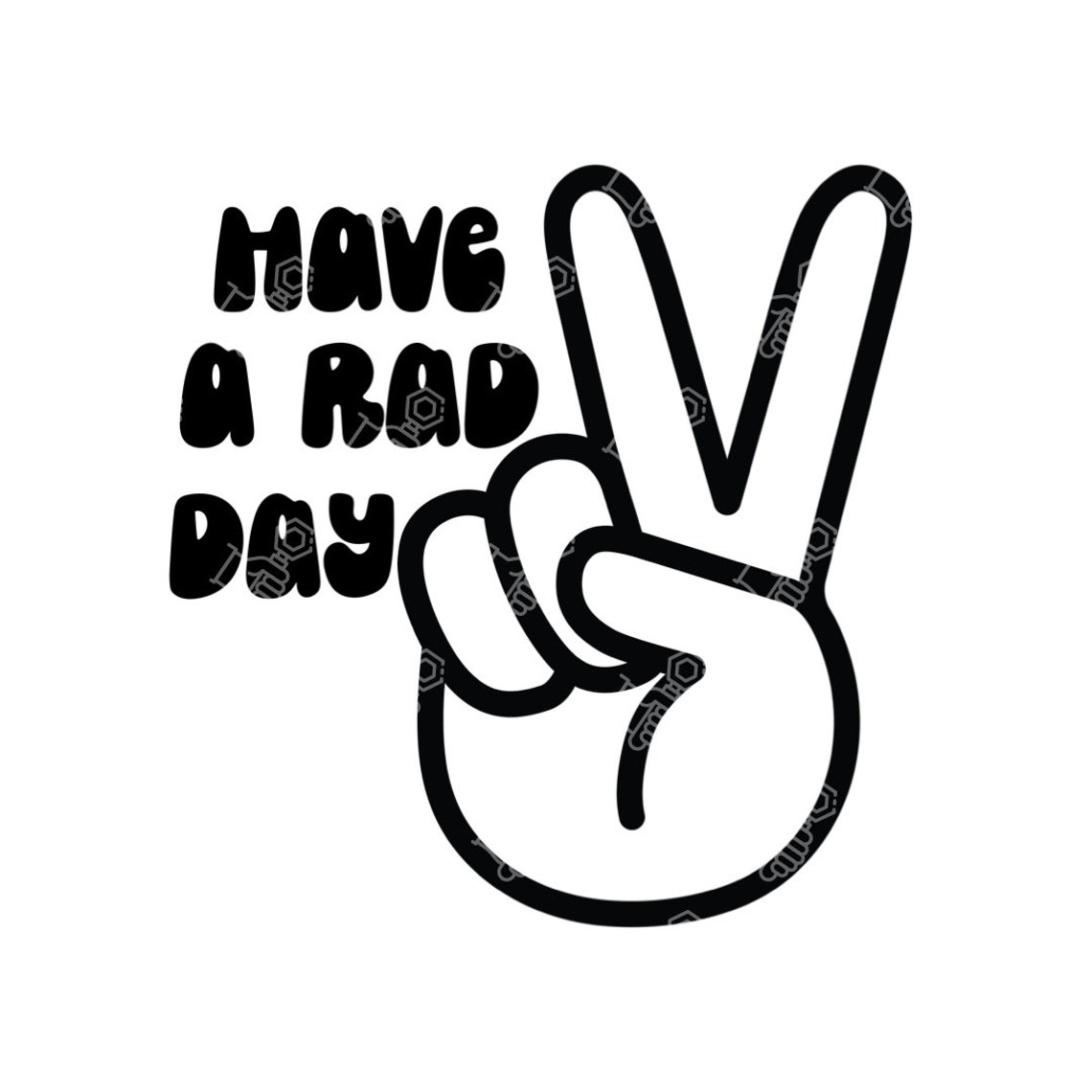 Have a Rad Day PNG Digital Graphic Beach Skate Good Vibes Logo - Etsy