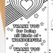 Teacher Appreciation, End of Year Teacher Card, Colour in & Decorate ...