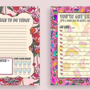 Things to Do List / Organiser / Water Intake Reminder / Notepad ...