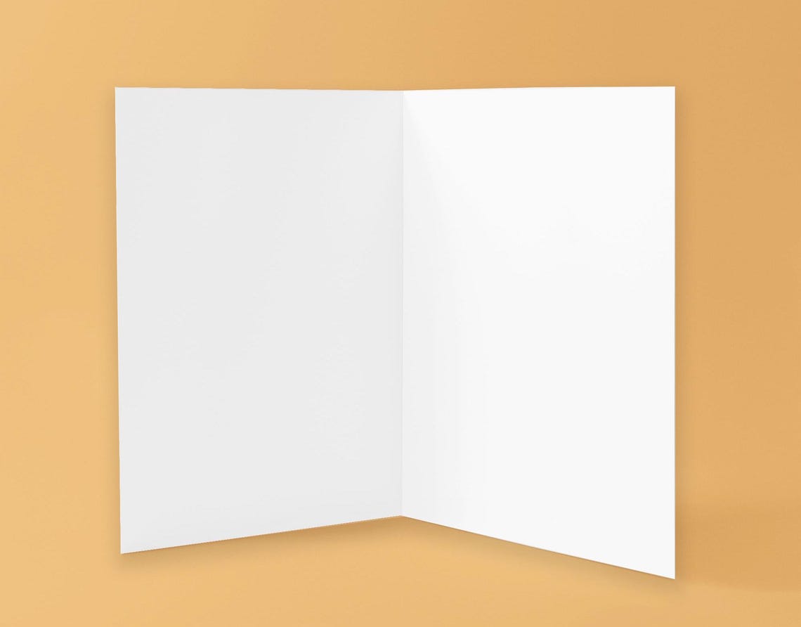 Blank Cards, Make Your Own Cards, White Blank Greeting Cards, Blank ...