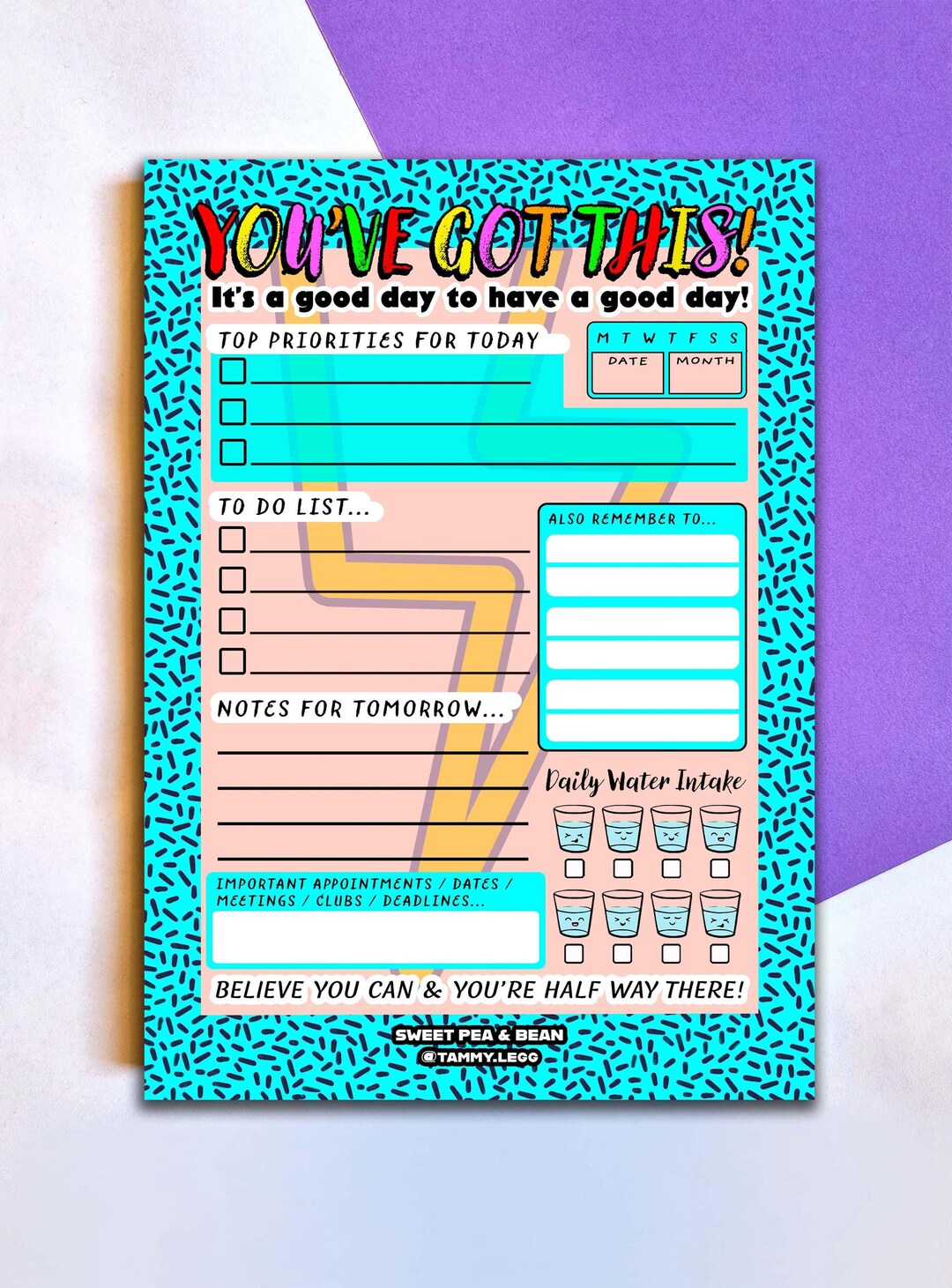 You've Got This / Notepad / Student Organiser Notebook / Student Study ...